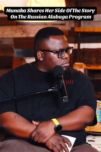 Munaka shares her side of the story on the Russian Alabuga program Podcast and Chill with MacG | Mash Mash | Facebook