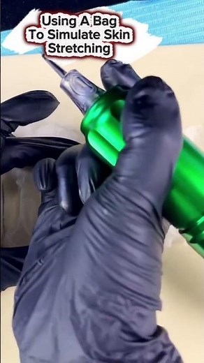 Tattoo Tutorial : How To Properly Stretch The Skin 👨‍🏫✍️ #tattoo #tattoos #art #ink #tattooartist