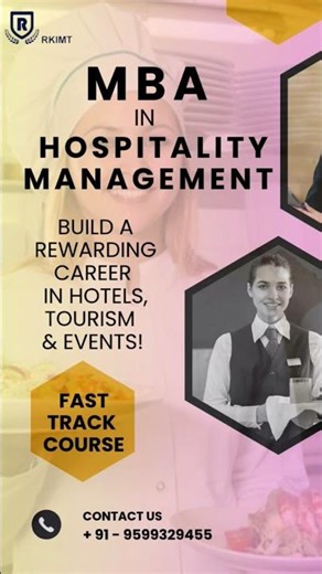 MBA in Hospitality Management in Just One Year