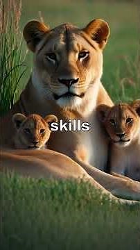 "How Do Lions Reproduce? 🦁👑 | Male & Female Lion Mating & Baby Cubs Facts