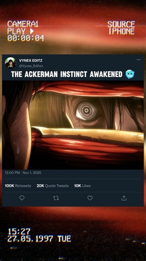 The Ackerman Instinct Awakened #eren #mikasaackerman #attackontitan