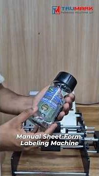 Manual Sheet-Form Labeling Machine | Full Explanation & Working Demo