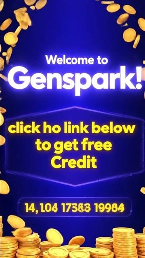 🔥 Get FREE 1,000–5,000 Credits on Genspark – Limited Offer! 🔥