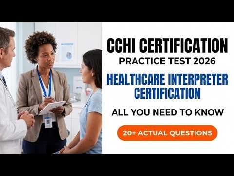 2026 CCHI Practice Test Guide Master the Healthcare Interpreter Certification Exam