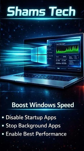 Boost Windows PC Speed 🚀 Without Any Software | Shams Tech