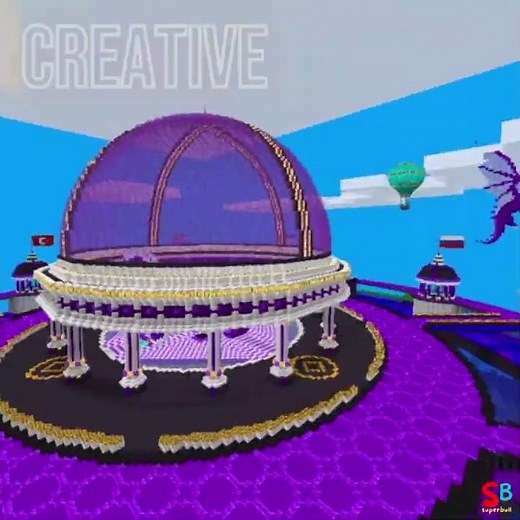 How Player's Build - Survival vs Creative - #multicraft (Noob vs Pro)