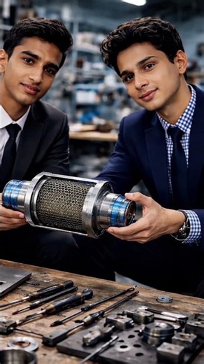 🚗 A Filter That Turns Pollution Into Oxygen 🌱 #gogreen #pollution #innovation #businessideas