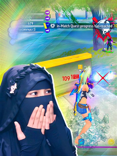 Cute Jannat Gaming Highlights in Free Fire