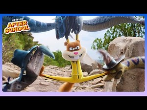 Rattlesnake RUMBLE! 🐍💥 Saving Bikini Bottom: The Sandy Cheeks Movie | Netflix Family