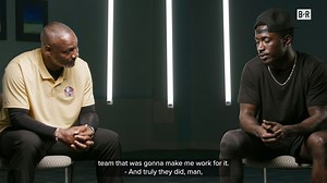 1M views · 1.5K reactions | "You're a young player in this league, you do a lot more listening than you do talking." Pro Football Hall of Fame Derrick Brooks sits down with top prospect Dylan Moses to drop some knowledge on how to transition from college to the big leagues From B/R x Ford Trucks | Bleacher Report | Facebook