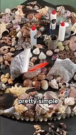 What glue to use for sea shells? #diy #craft #artprocess #glue #seashells #art