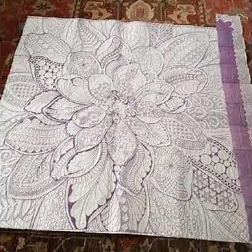 MAKING OF THE BIG DREAM Panel BY Stitch Delight