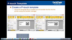 How to utilize Esc-P command in P-touch Templates _ Brother QL Label Printers