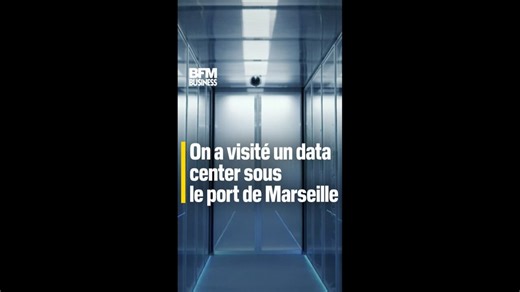 On a visité un data center sous le port de Marseille