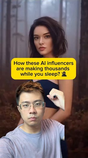 Comment “influencer” and I’ll DM you link. These AI influencers are making more money than most real creators?! 👀 The secret? They’re not just posting for fun - they’re building actual businesses with AI content. Your AI character could be your next income stream. Try it now! @ailovescape #CreativePro #Lovescape #AICreator #AIInfluencer #AITools | Adam.Digital