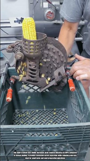 New Way to Use Innovative Corn Sheller Machine for 200 Cobs Processing per Hour