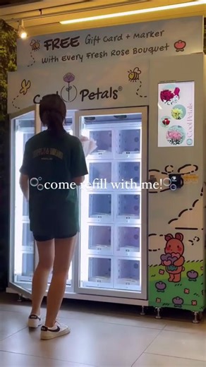 WEIMI Smart Locker: Vending Flowers in Singapore