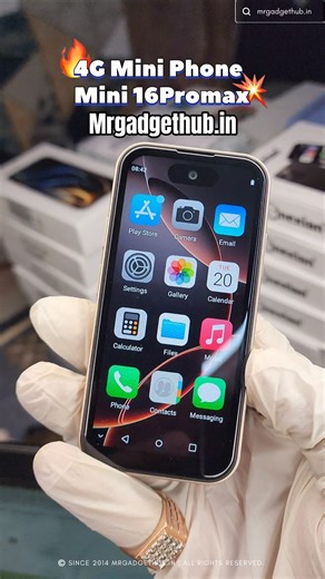Best Smallest Mini Android Smartphone | 4Inch Mini phone | Mini 16Promax | #miniphone