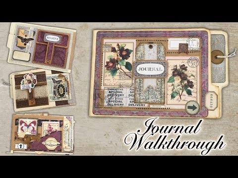 Finished at Last! Junk Journal Flip Through