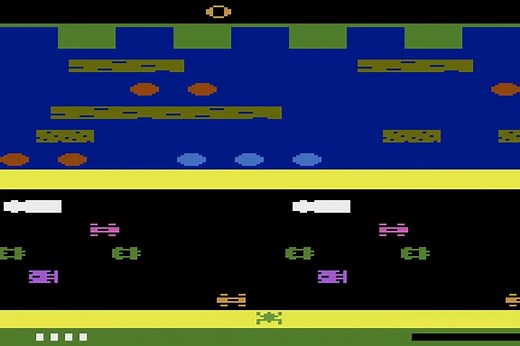 Retro Gaming Fun with Frogger on Atari 2600