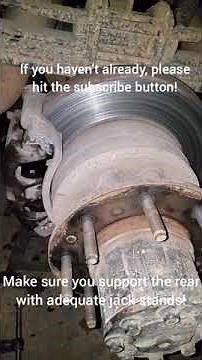 2016 F350 Dually Rear Brake Pad Replacement