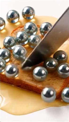 A brainrot video of knife spreading marbles on bread #yosho #brainrot#phonk#italianbrainrot#phonk