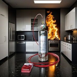 [Hot Item] Advanced Stainless Steel Fire Suppression System with Fk-5-1-12 Clean Agent