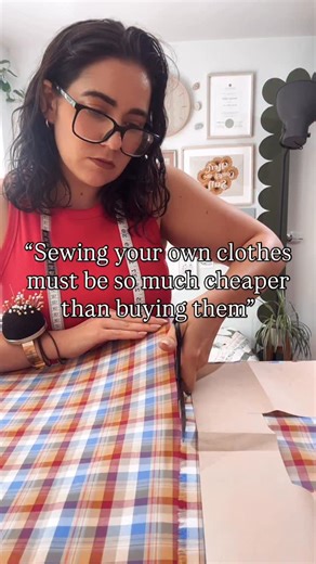 Annie Stafford - Learn to sew on Instagram: "Notions, fabric, printing, thread, scissors, overlocker, bias binding …….. Live, laugh, love and learn to sew! 🐰 Annie xx #sewing #sewistsofinstagram #learntosew #sewingproject #howtosew"