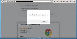 How to remove beverly.website pop-ups [Chrome, Firefox, IE, Edge]