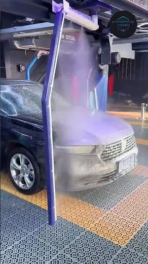 The Future of Car Care: Ultra-Fast Robotic Touchless Wash #oddlysatisfying #carwash