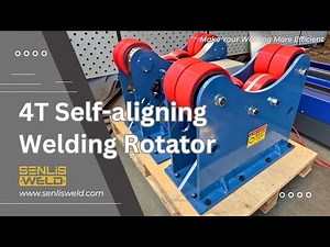 4T Pipe Rotator Demo | Self-aligning Welding Equipment