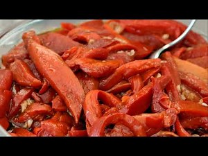 Cooked pepper salad | Gourmet recipe