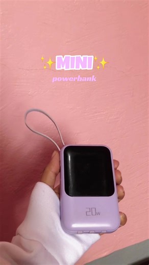 Mini Powerbank: Your 3-in-1 Charging Solution