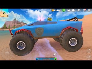 Ultimate Off-roading Tesla Monster Cyber Truck Hills Climb Helicopter Flight SIM - Android Gameplay.