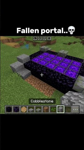I found a Fallen Nether Portal... 💀🔥