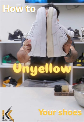 How to Unyellow Your Shoes at Home: Step-by-Step Guide