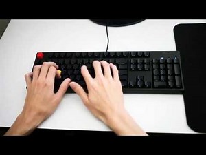 Typing Sound of the Filco Majestouch Ninja Tactile Action Mechanical Keyboard