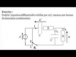 Exercice corrigé du circuit de Wien en transitoire et équation différentielle