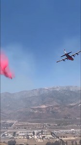 Tanker 138 was on the Wolf Fire Monday, painting the ridgeline red with every drop. Here’s a quick glimpse from the ground, an up-close look at aerial firefighting in action. Big thanks to firephotogirl on IG for capturing these moments. #coulsonaviation #aerialfirefighting #wolffire | Coulson Aviation - Next Gen Firefighting