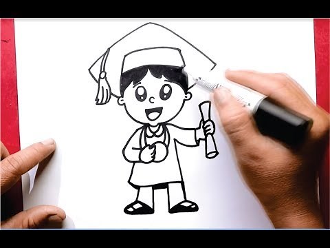 How to Draw Graduation