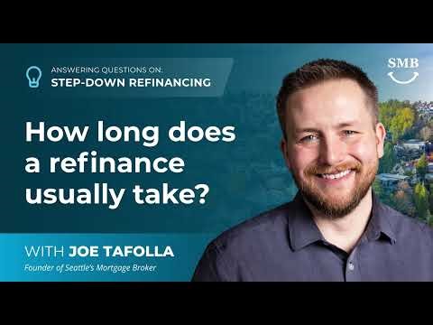How Fast Is a Refinance? Why Our Process Takes Less Than Two Weeks - Joe Tafolla