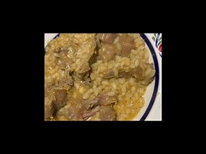 SMOTHERED CHICKEN GIZZARDS With RICE and GRAVY!
