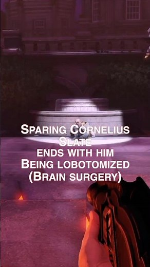 Sparing Slate ends with him being lobotomized (brain surgery) - BioShock Infinite #bioshock #games