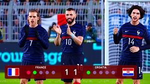 1.4K views · 67 reactions | France Vs Croatia – UEFA Nations League 2022 – eFootball PES 2021 | Bumba Gaming | Bumba Gaming | Facebook