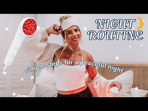this 6 to 9pm night routine fixed my stress, digestion, and sleep