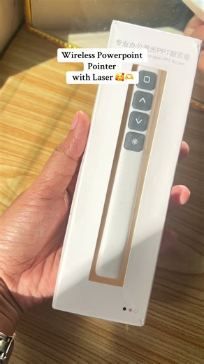 Wireless PPT Pointer with Laser 🥰 #pointer #pptpointerandclicker #wirelesspptclicker