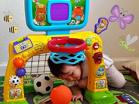 Vtech Smart Shots Sports Center Unboxing - Toddlers Learning and Playing Sports Toys