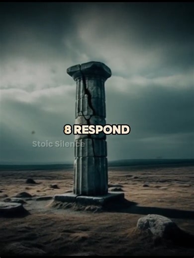 Respond, Don't React: Finding Power in the Space Between Stimulus and Action #stoicism #psychology #selfdiscipline