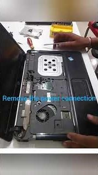 HP COMPAQ 510 Laptop Disassembling