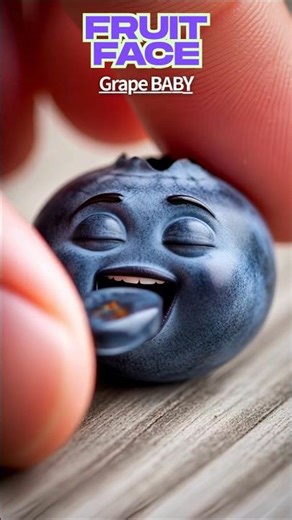 Grape Baby loves sweet syrup